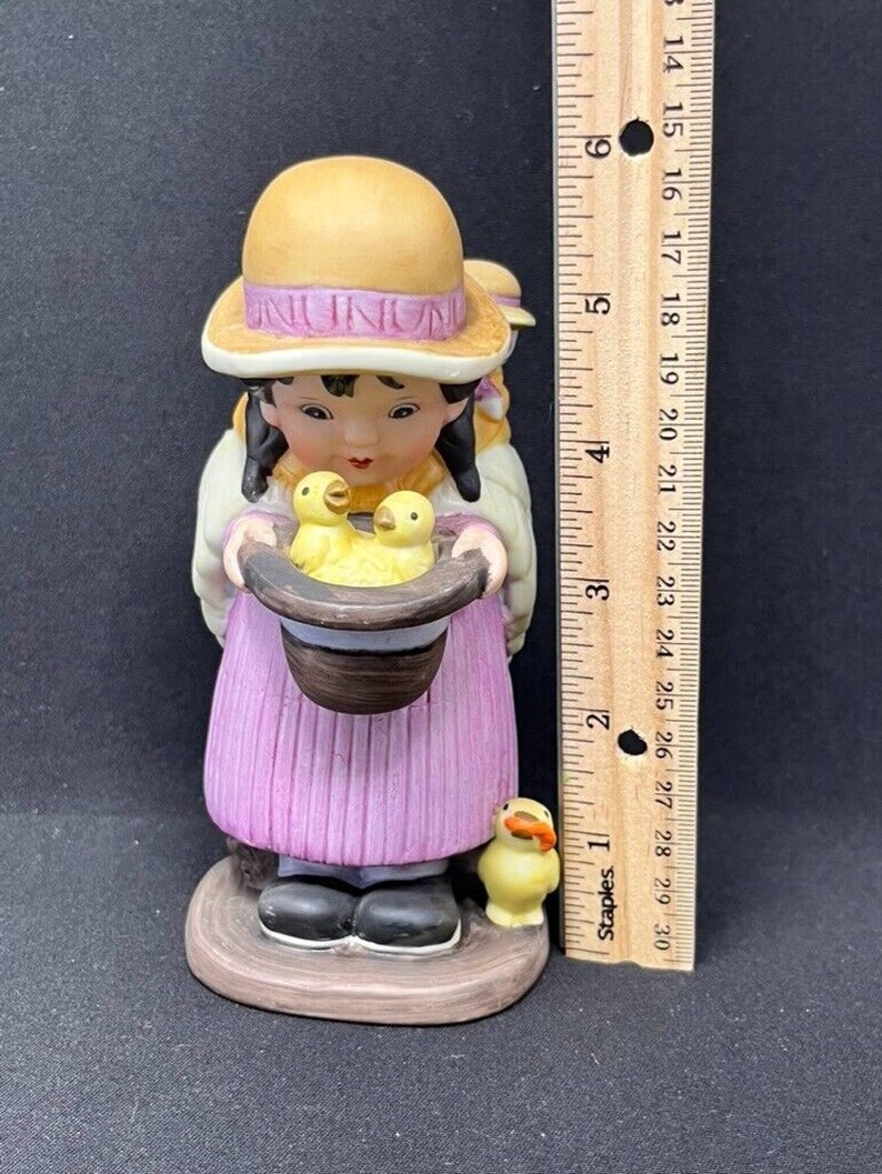 UN Children Mint “maria From Bolivia” Hand Painted Porcelain Figurine ...