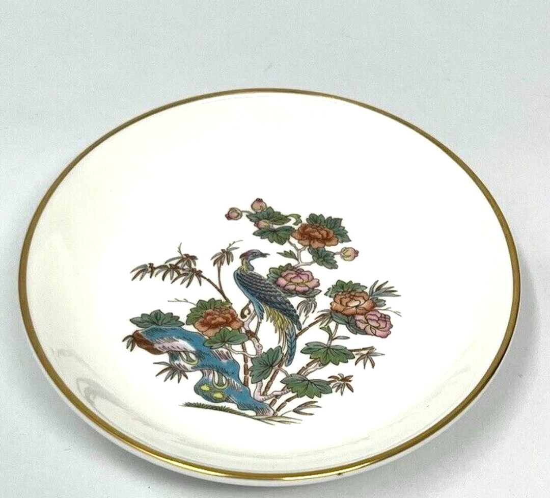 Wedgewood Kutani Crane Plate Bone China Made in England - Etsy