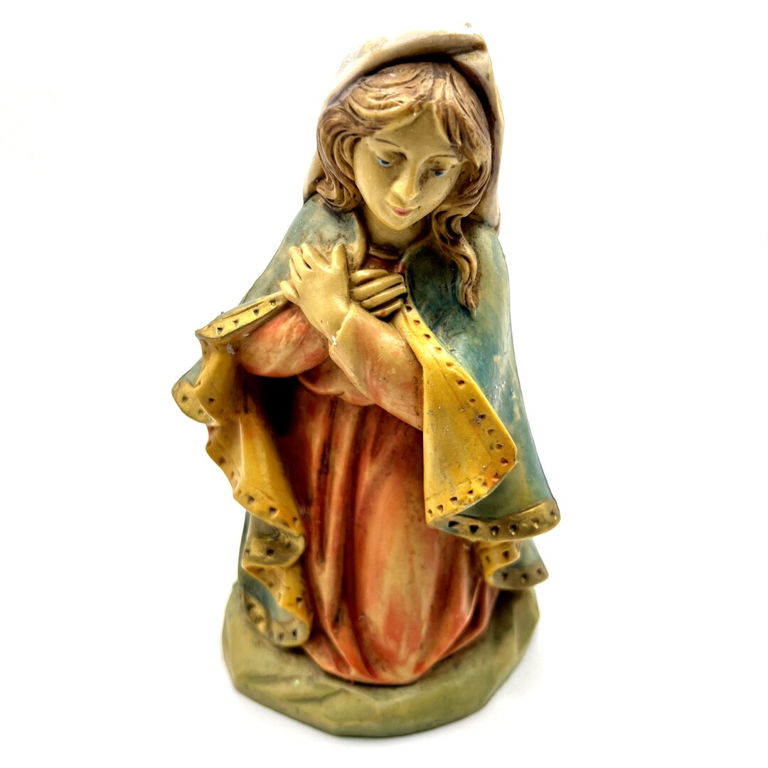 Vintage Dep Italy Fontanini Nativity Holy Family Figurine Mother Mary ...