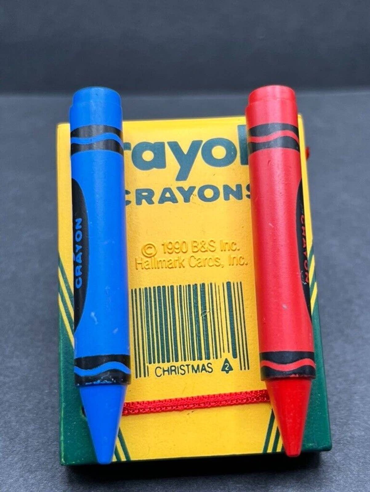 Vintage 1990 Hallmark Crayola Crayon Ornament Bright Moving - Etsy