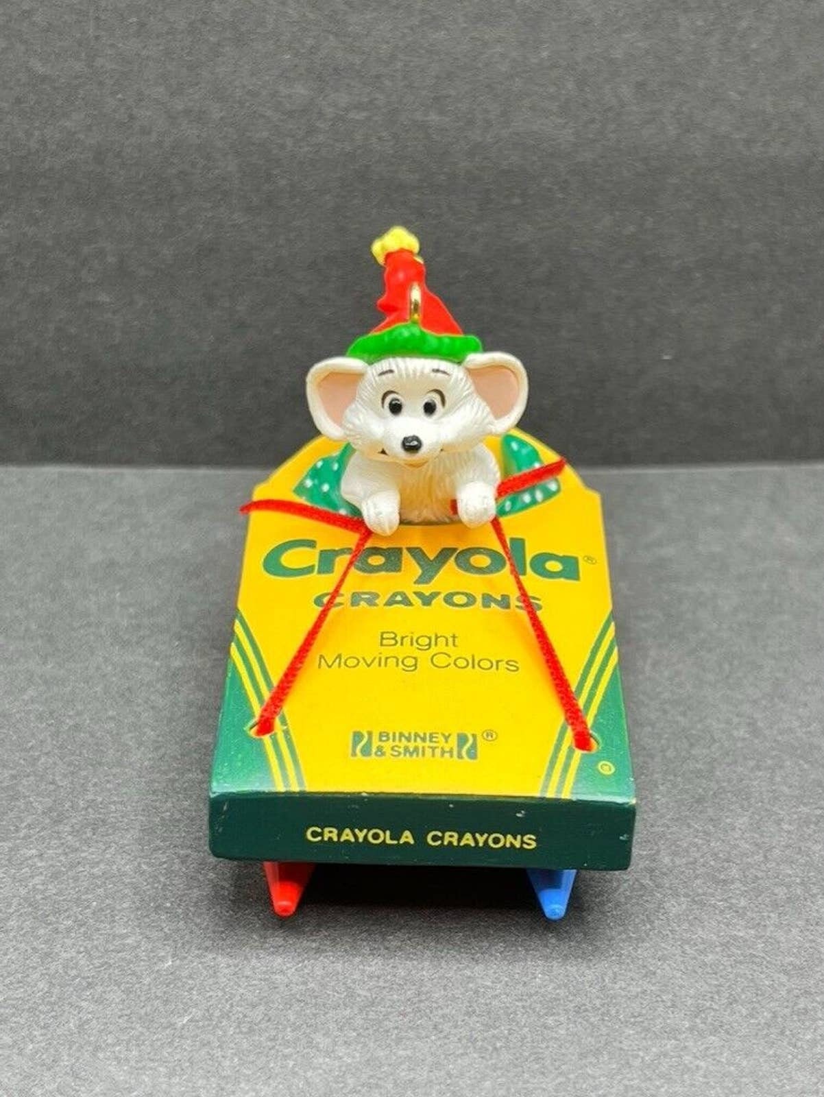 Vintage 1990 Hallmark Crayola Crayon Ornament Bright Moving Colors ...