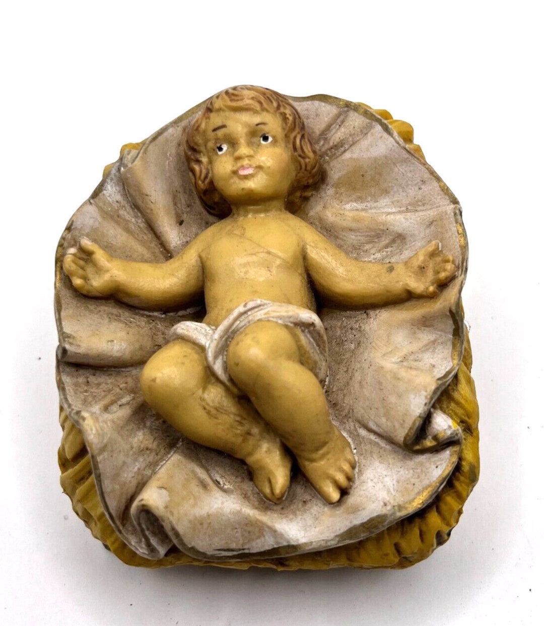 Fontanini Italy Baby Jesus Nativity Figurine Vintage Depose. 185 / 2C ...