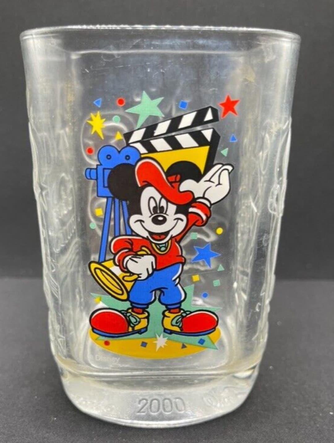Walt Disney Mickey Mouse Square Clear Logo Graphic Movie Cartoon ...