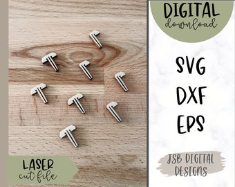 Crumb Tray Pins for Glowforge | SVG Digital Download | Digital ...
