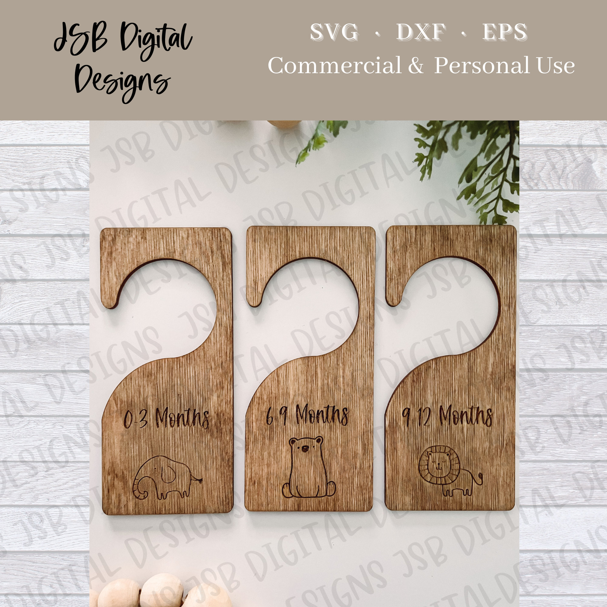 Baby Closet Divider SVG Glowforge SVG Cut File Digital Cut - Etsy Australia
