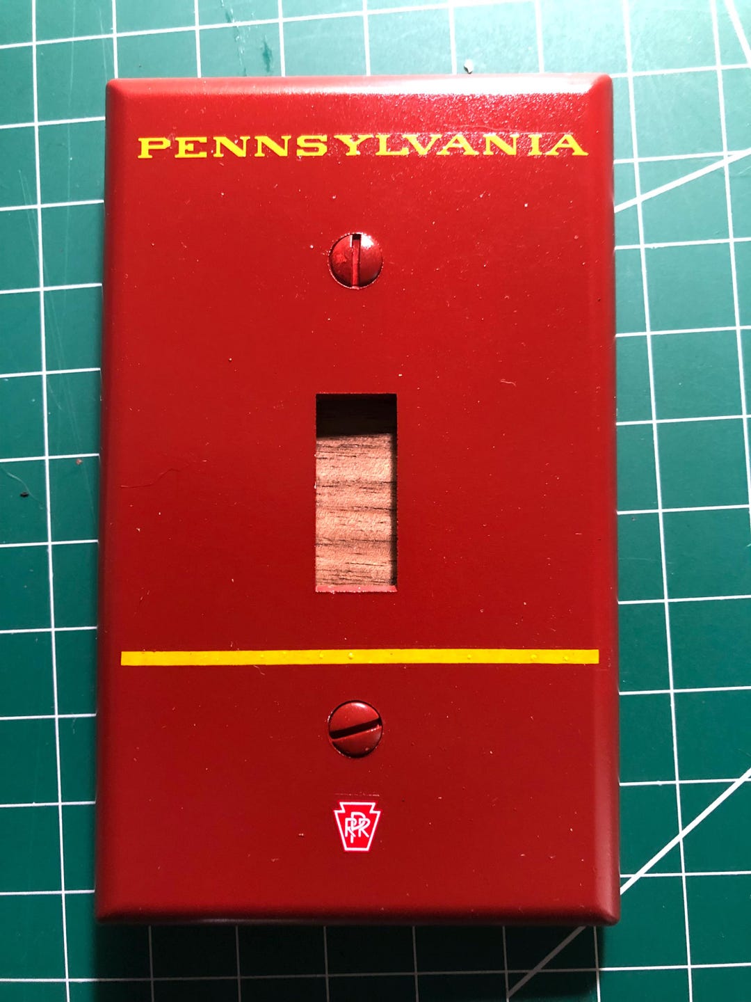 PENNSYLVANIA RAILROAD Wall Light Switch Cover CUSTOM - Etsy