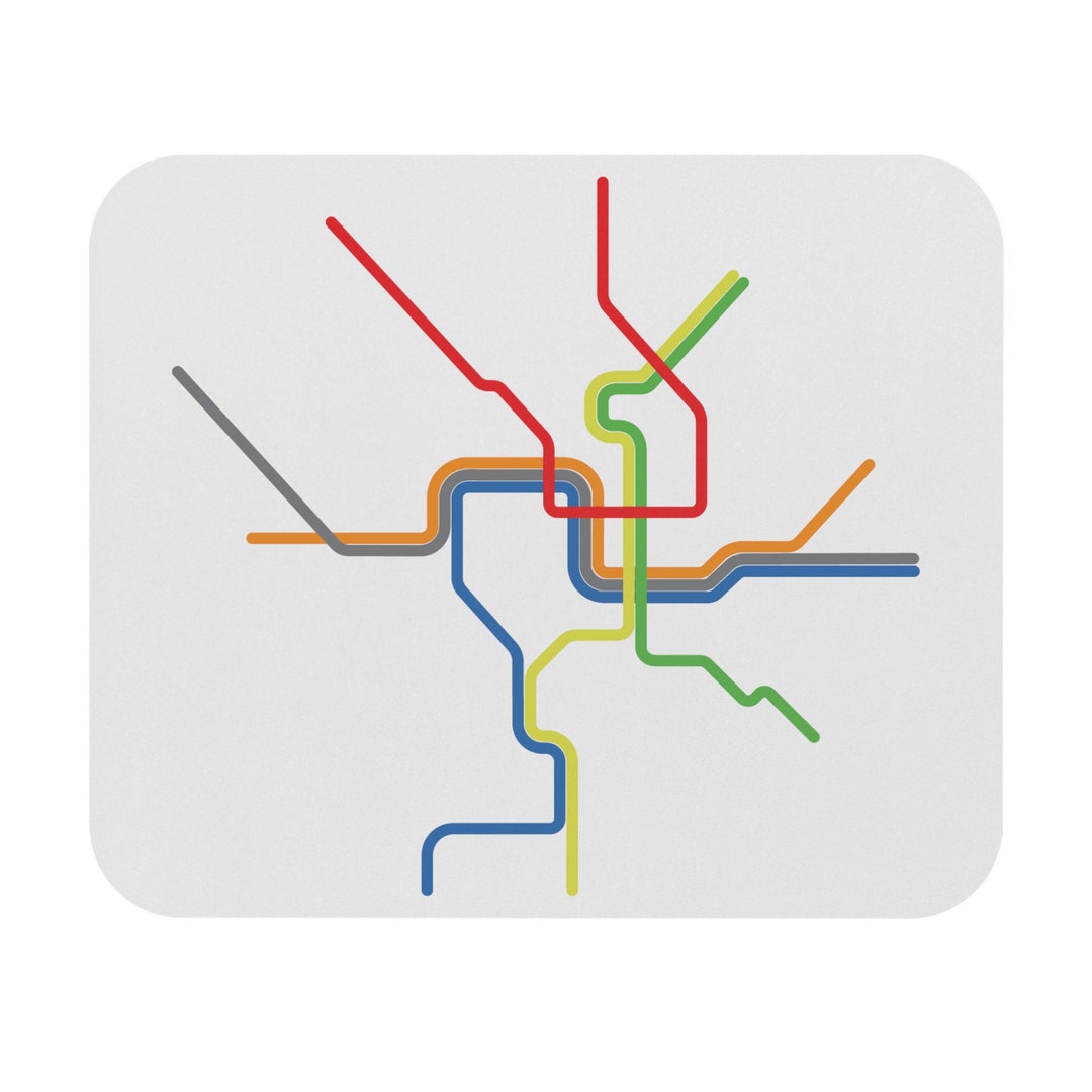DC Metro Mouse Pad - Etsy