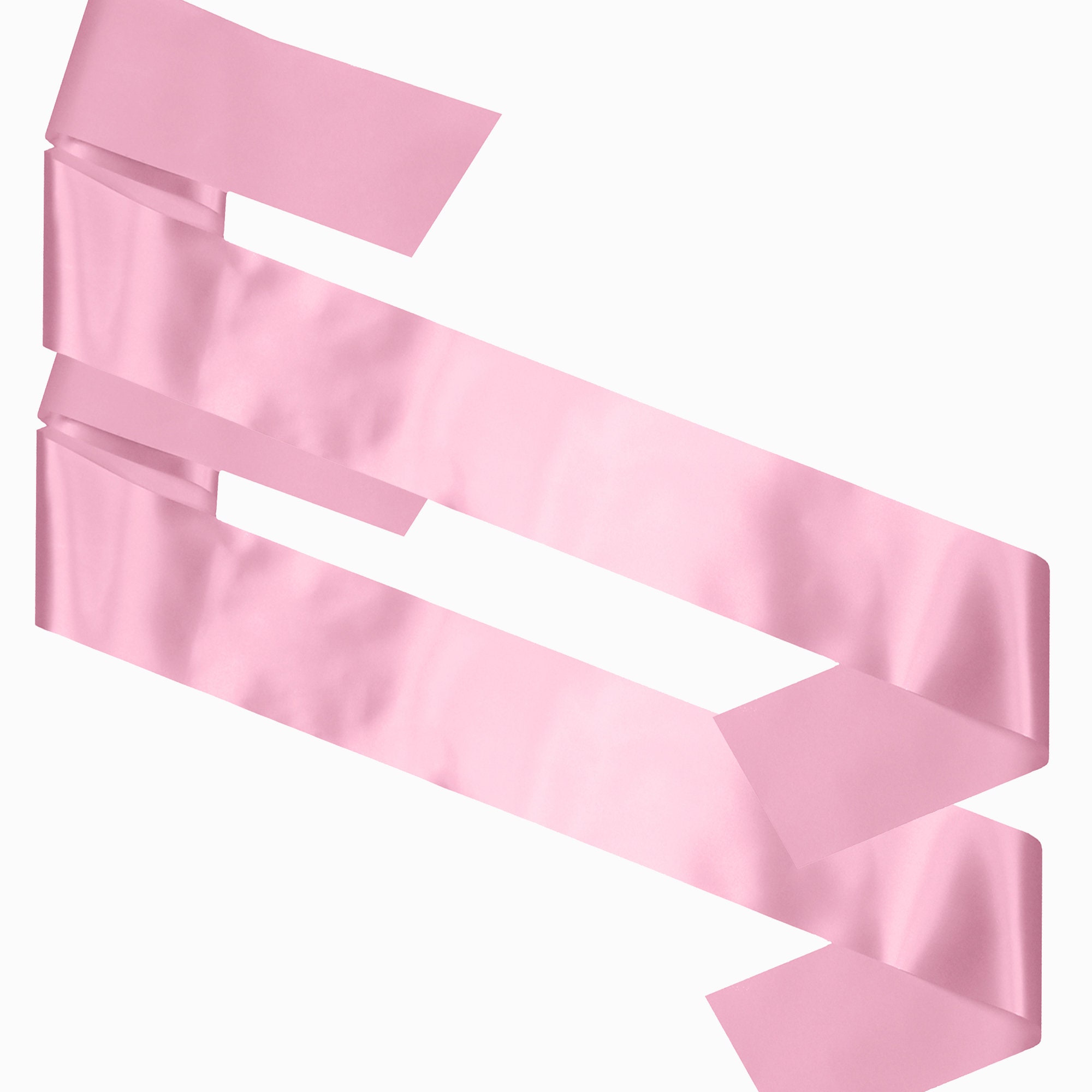 Plain Sash - Baby Pink - Make Your Own Sash - Add Your Own Text and ...