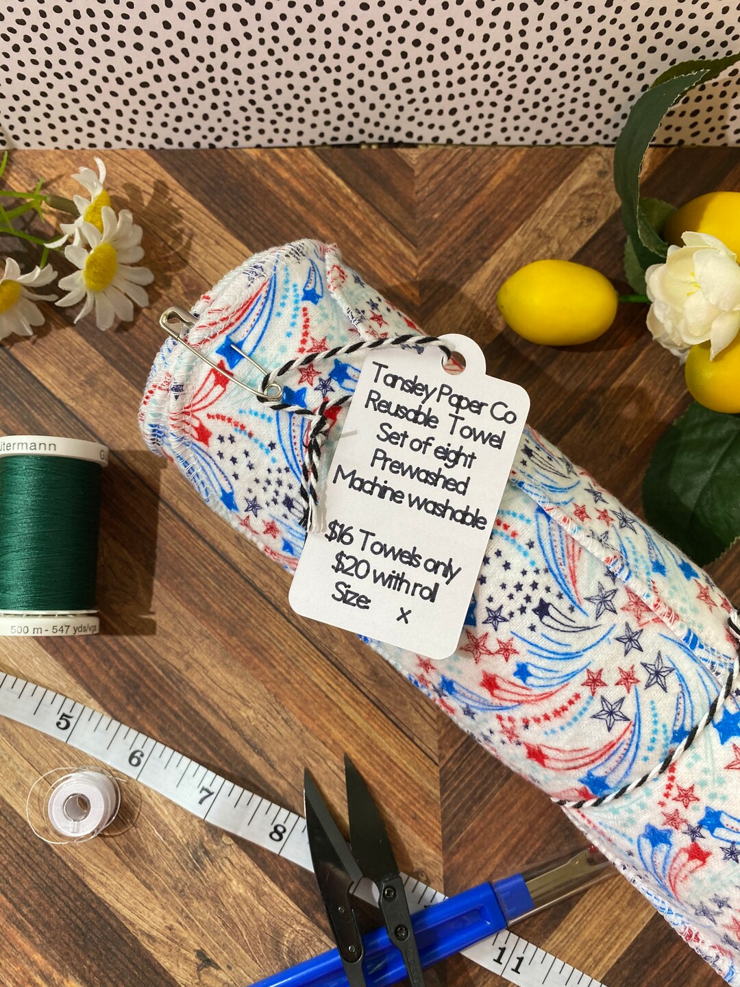 Reusable Towel, Set of 8, Handmade - Etsy