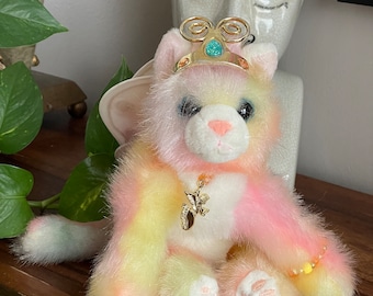 Plush Winged Cat - Etsy