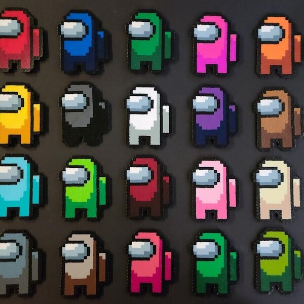 Among Us Perler Beads - Etsy