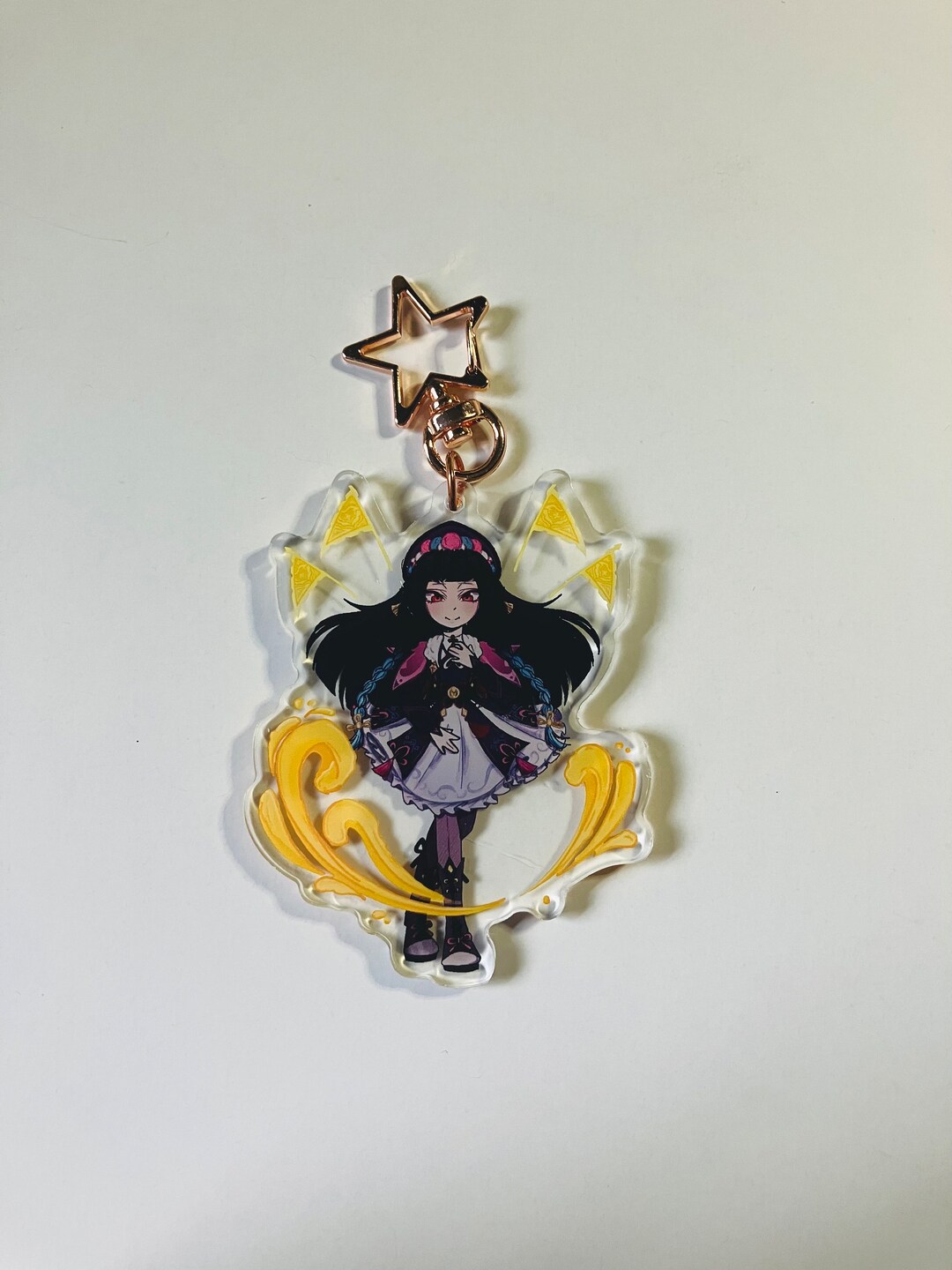 3 Yun Jin Holographic Keychain Double Sided - Etsy