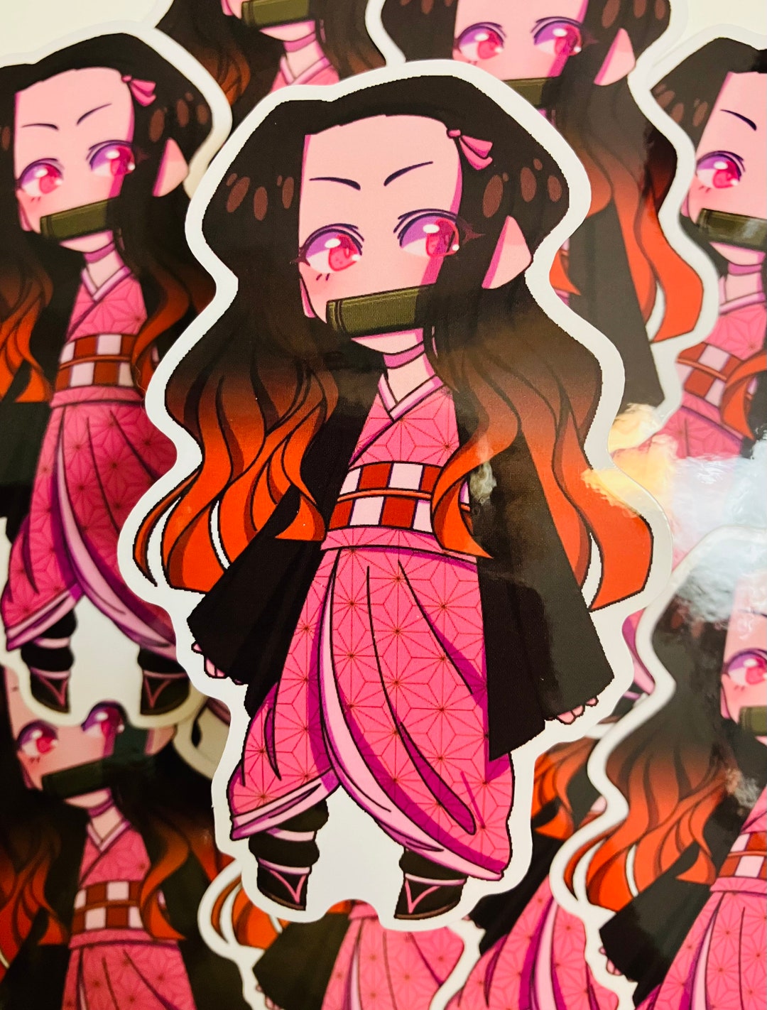 Cute Demon Anime Girl Sticker - Etsy