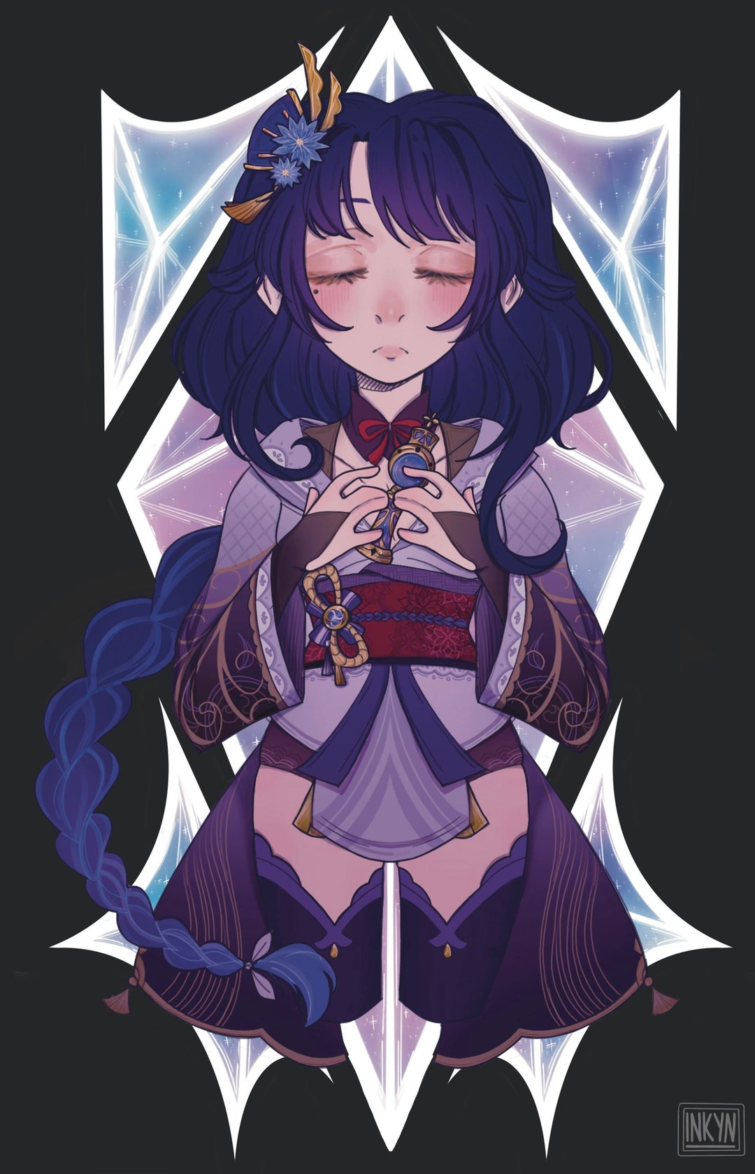 Genshin Archon Print Set - Etsy