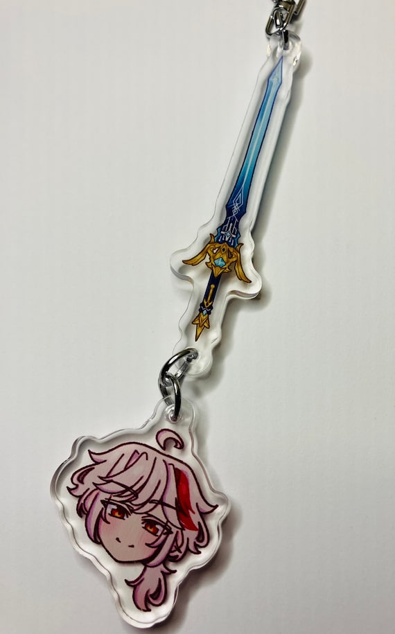 Genshin Impact Two Part Keychain Kazuha - Etsy