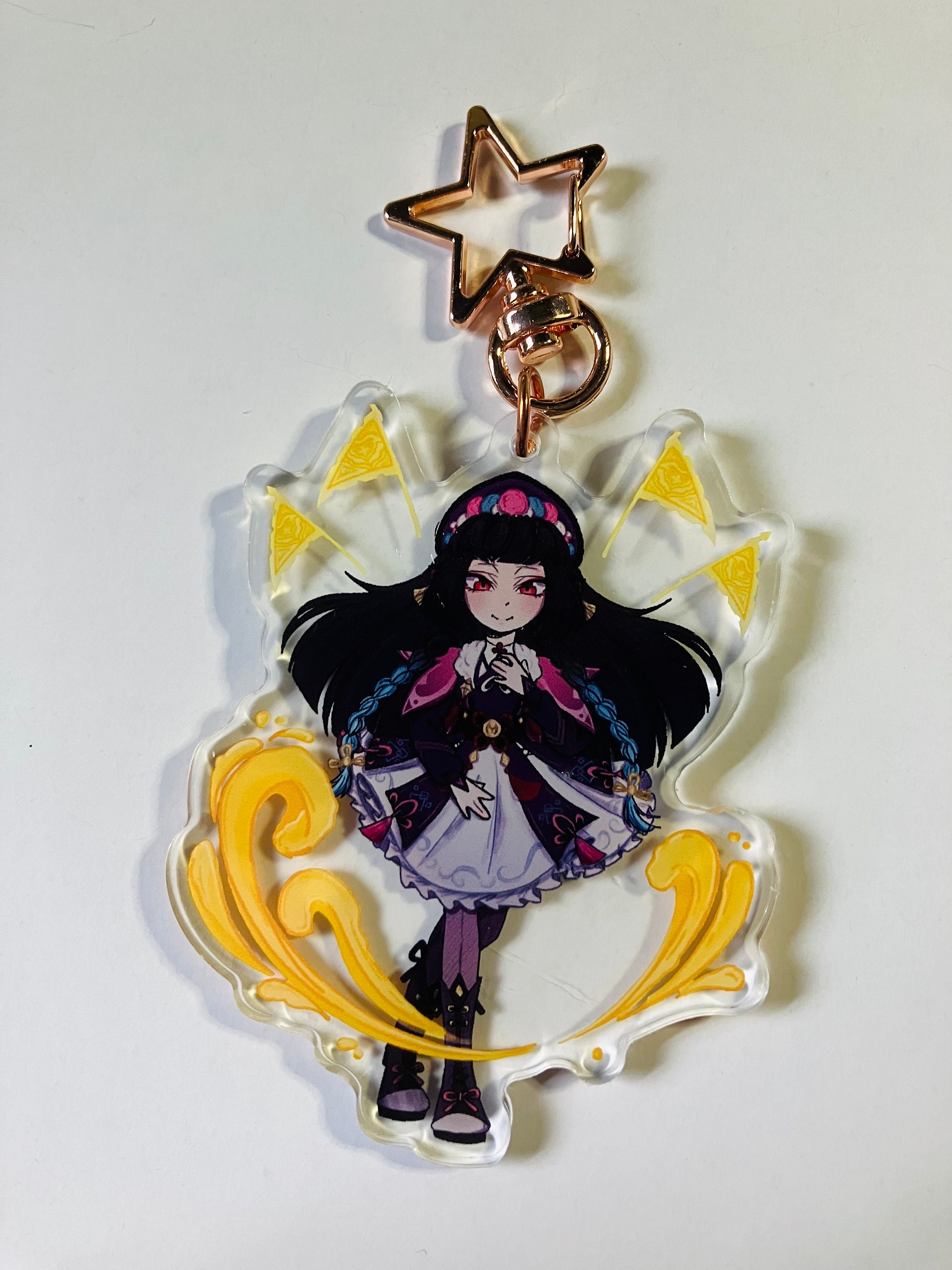 3 Yun Jin Holographic Keychain Double Sided - Etsy