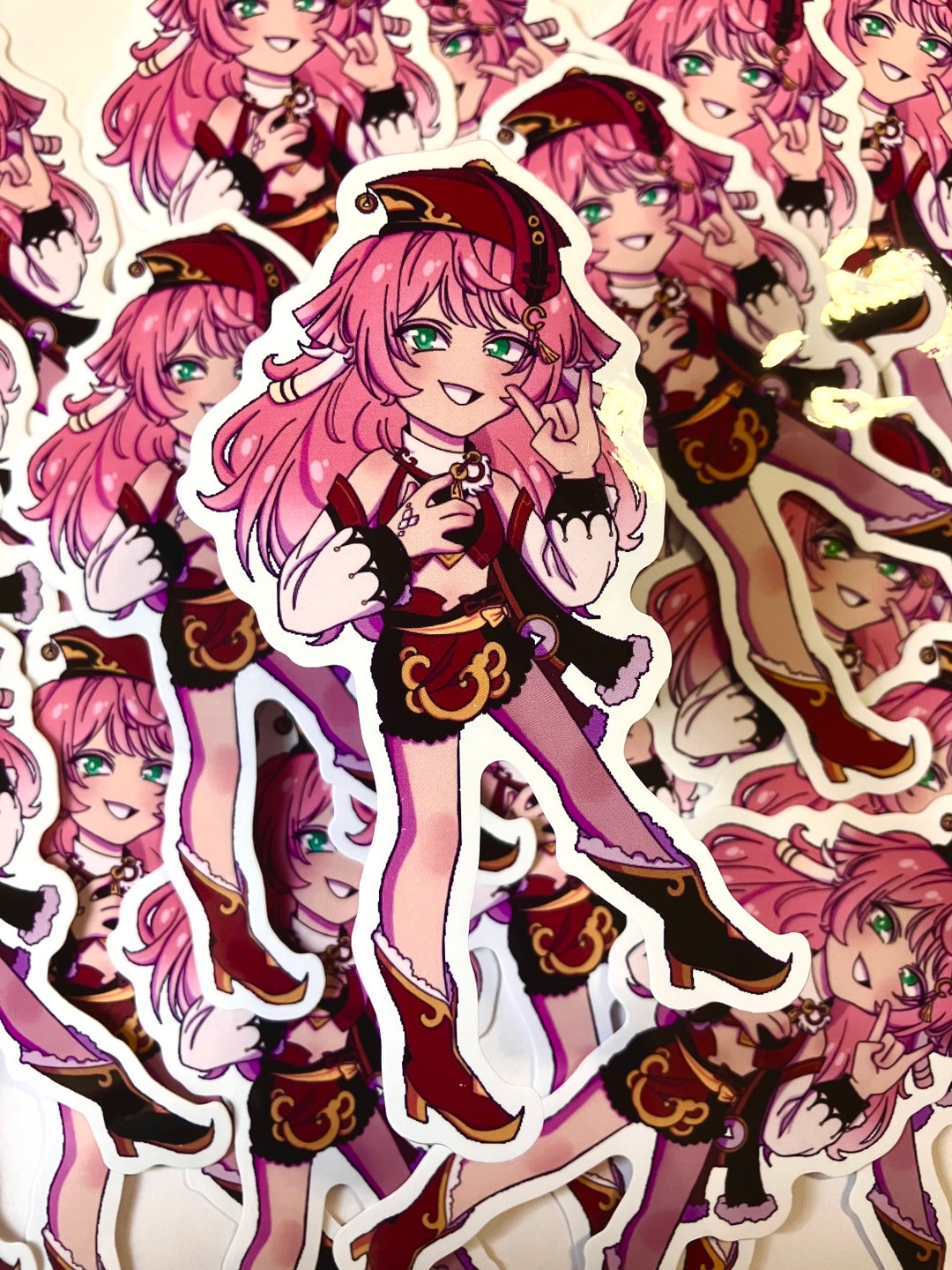 Genshin Impact Sticker Yanfei - Etsy