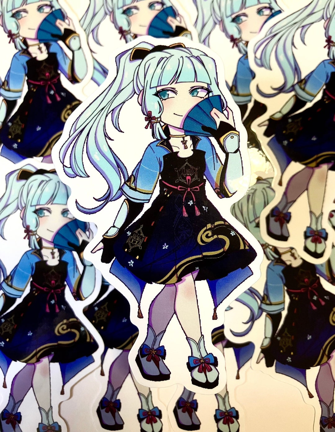 Genshin Impact Sticker Ayaka - Etsy
