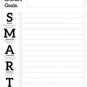 SMART Goals | Time Management | Time Organization | Memory Organization ...