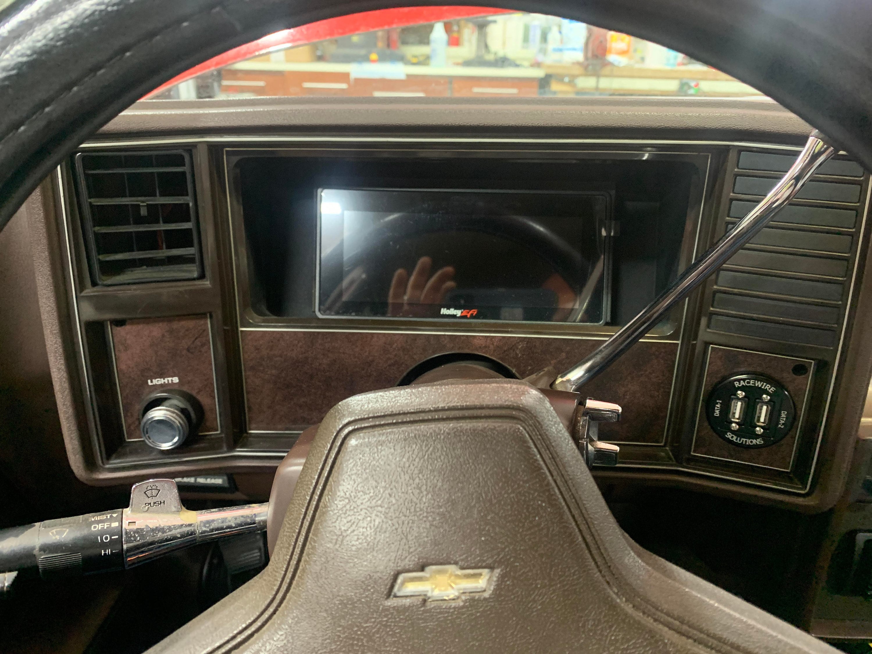 78-88 Chevy G-body EFI Dash Mount - Etsy