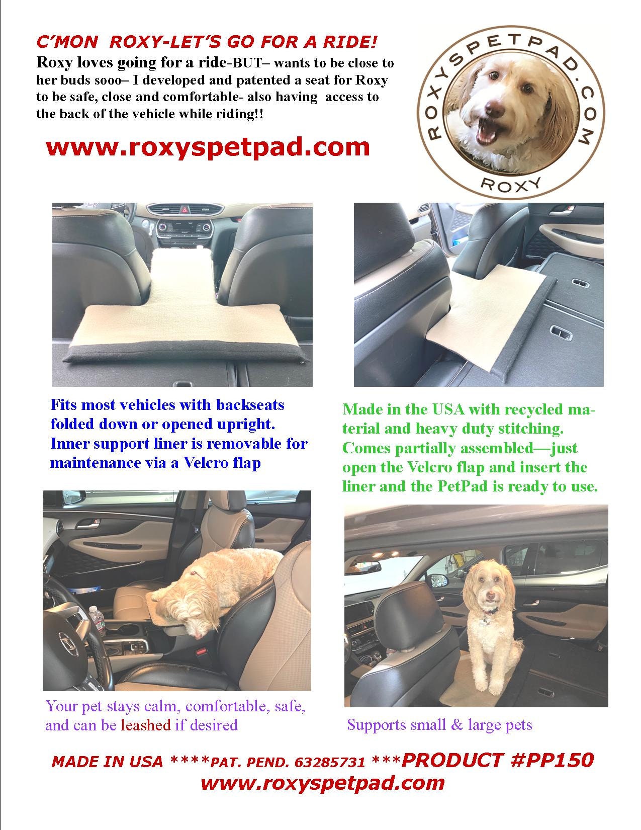 Pet Car Travel Pad - Etsy