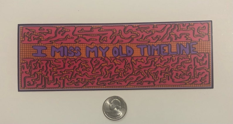 I Miss My Old Timeline Sticker Decal - Etsy