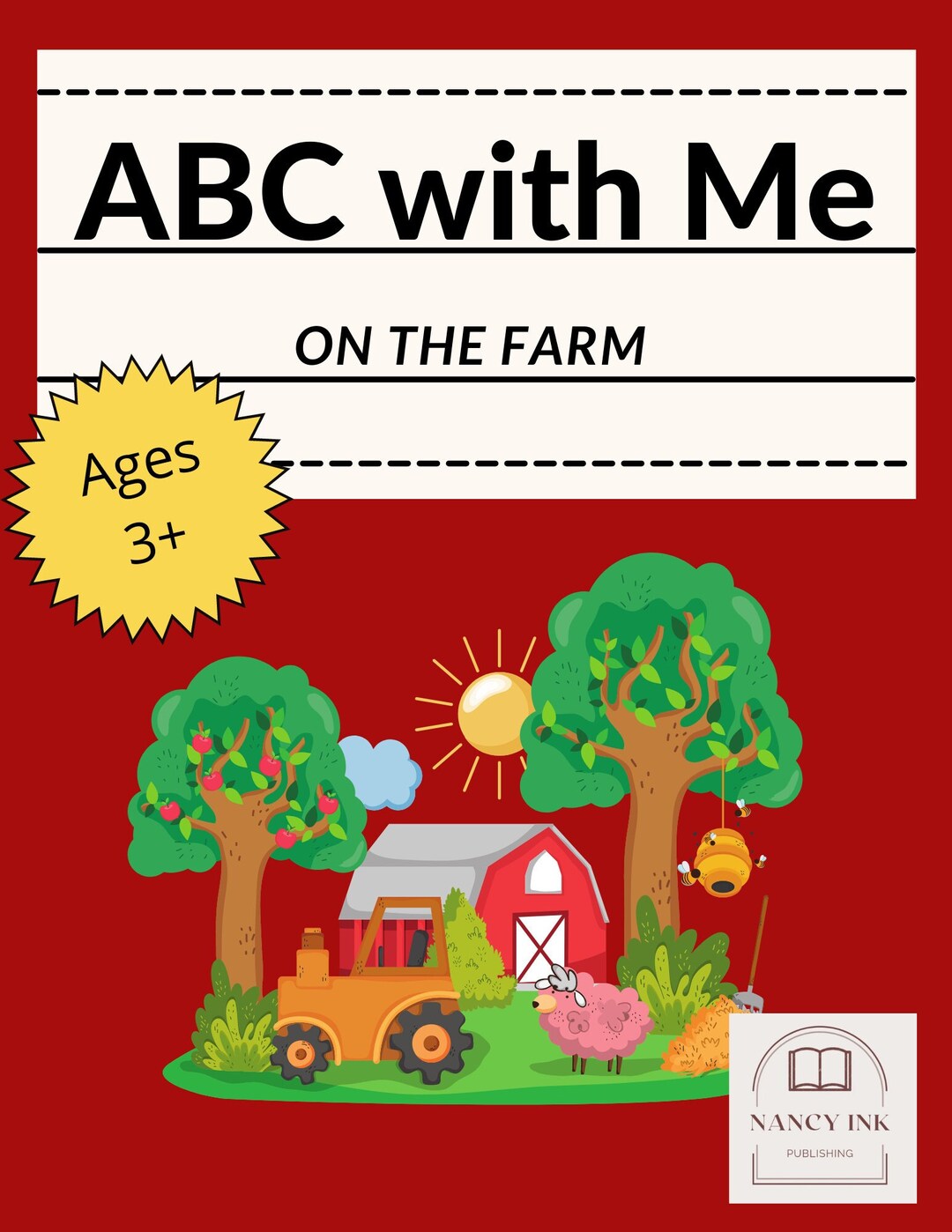 Digital Download ABC Handwriting Book ABC With Me on the Farm - Etsy