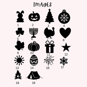 Holiday Storage Decal | Holiday Storage Labels | Bin Label | Storage ...