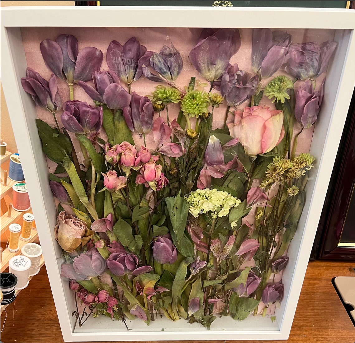 Dried Flower Preservation in Shadow Box's - Etsy