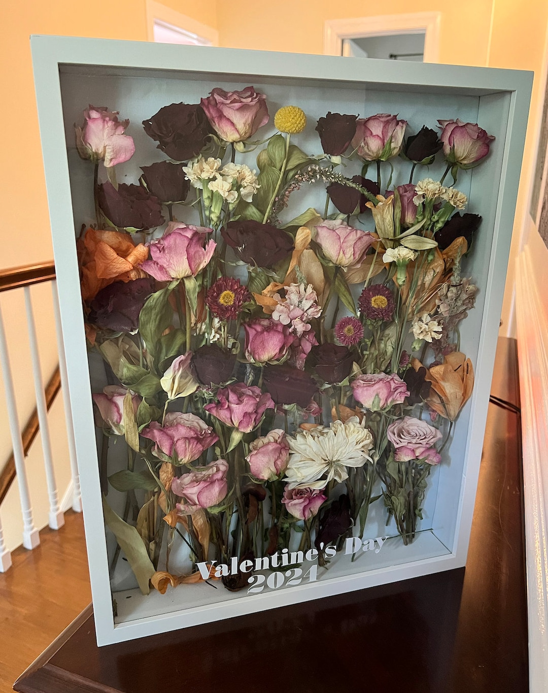 Dried Flower Preservation in Shadow Box's - Etsy