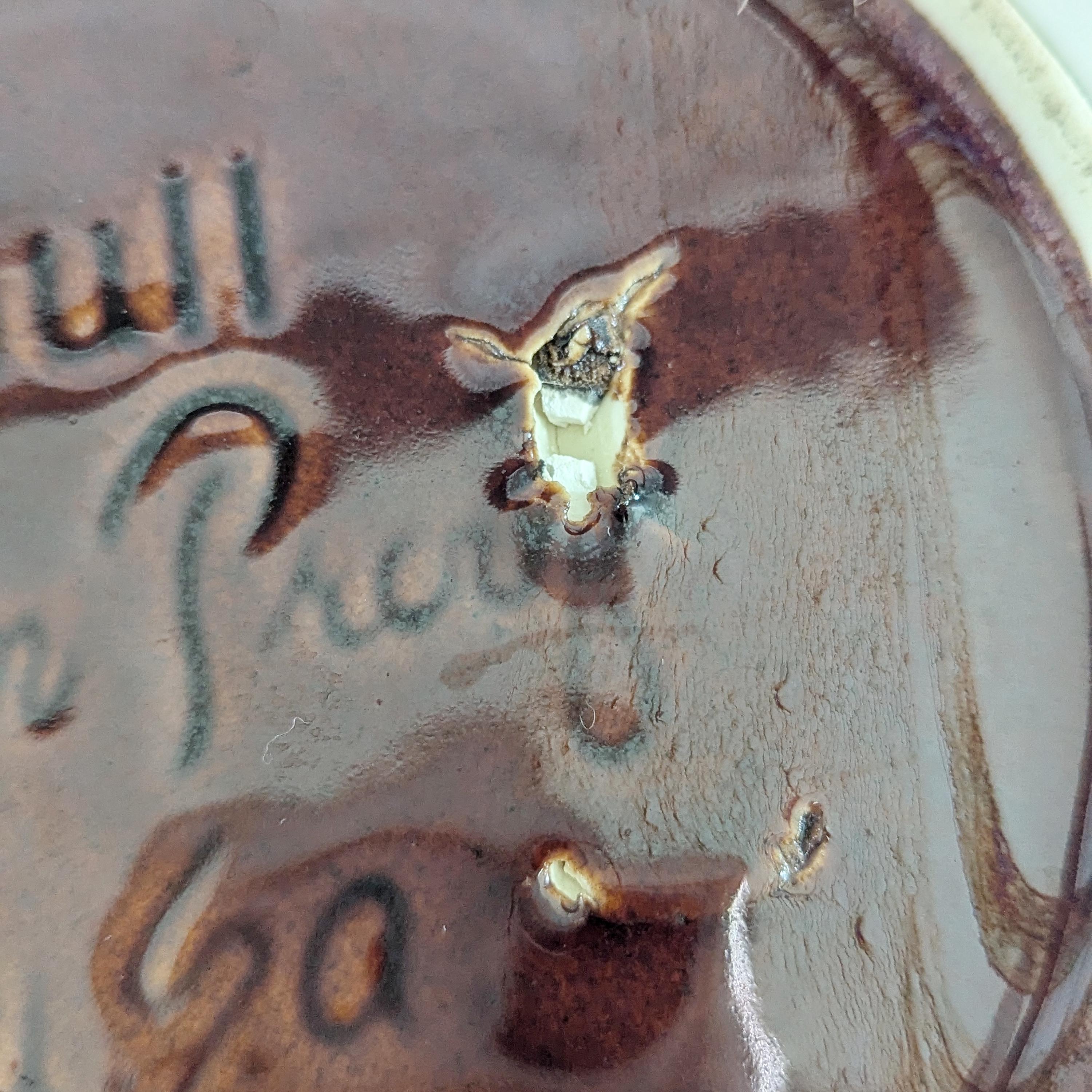 Vintage Hull Brown Drip Pottery Bean Pot W/ Lid - Etsy