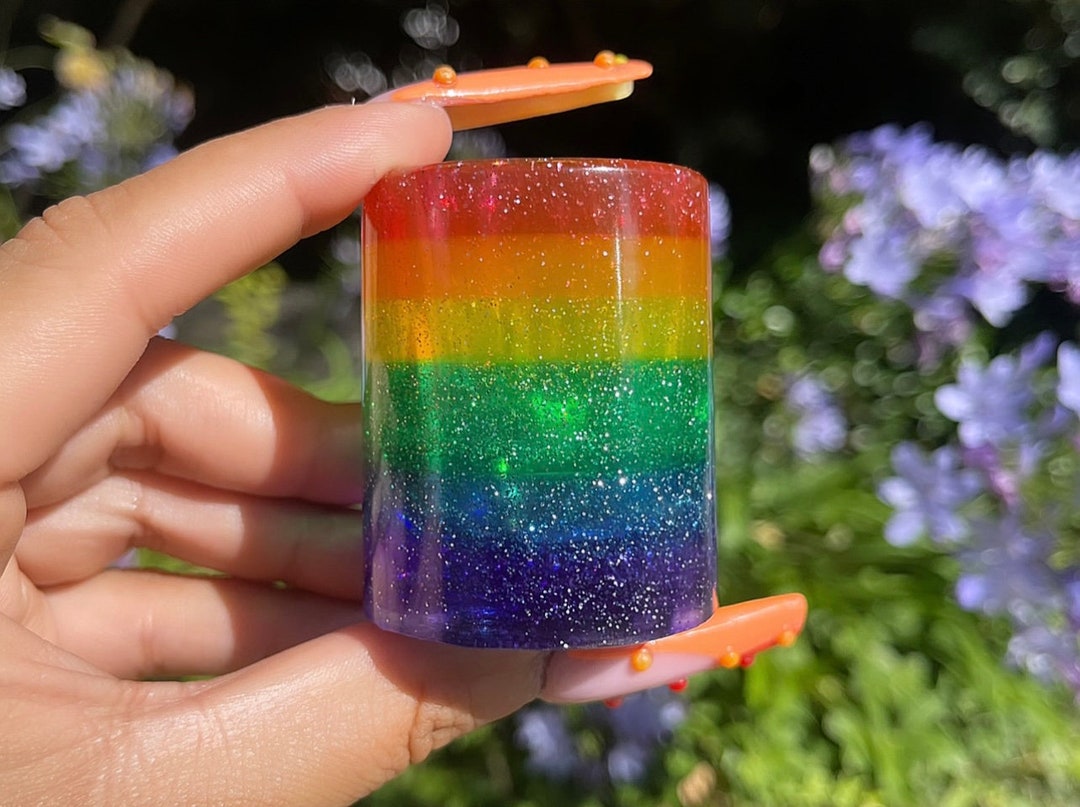 Rainbow Shot Glasses - Etsy