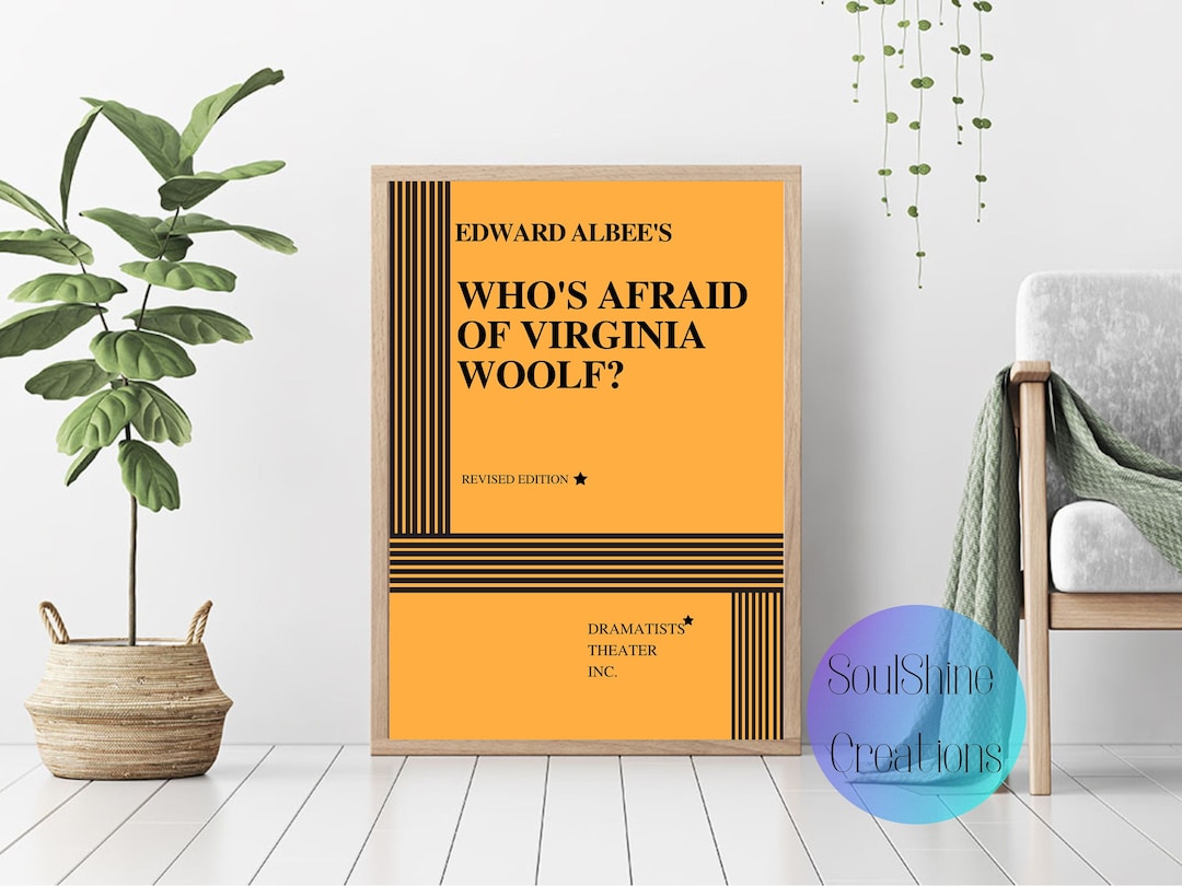 Who's Afraid of Virginia Woolf Poster | Theatrical Play Poster ...