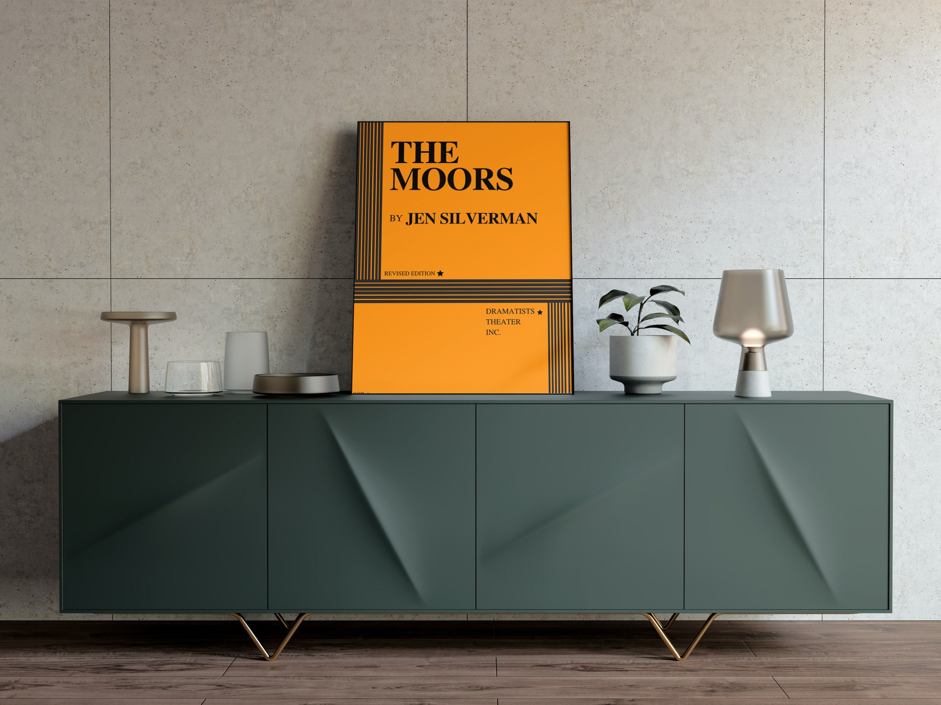 The Moors Poster| Jen Silverman Play| Play Poster| Broadway Poster ...