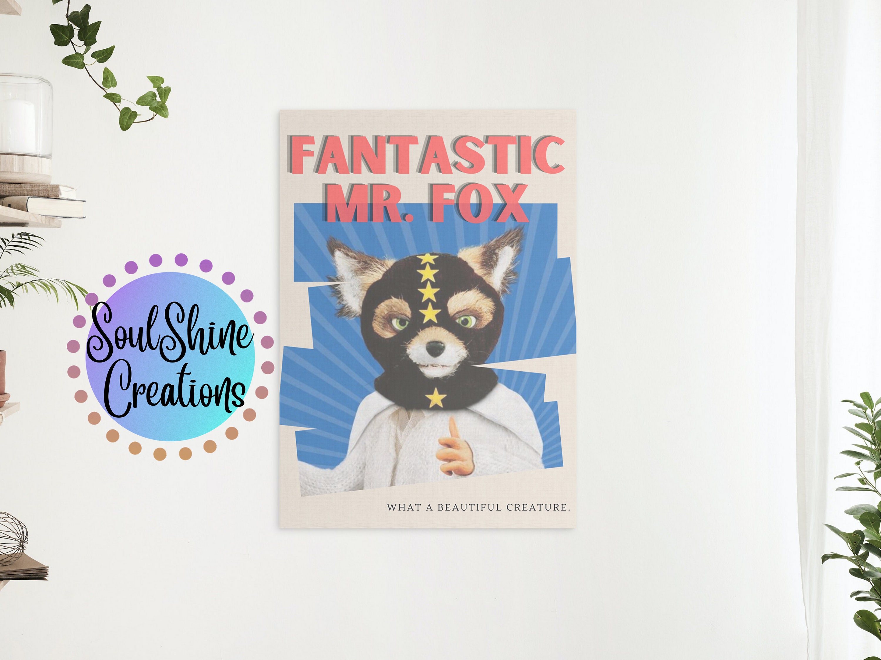 Fantastic Mr. Fox Poster | Fantastic Mr. Fox Digital Poster | Wes ...