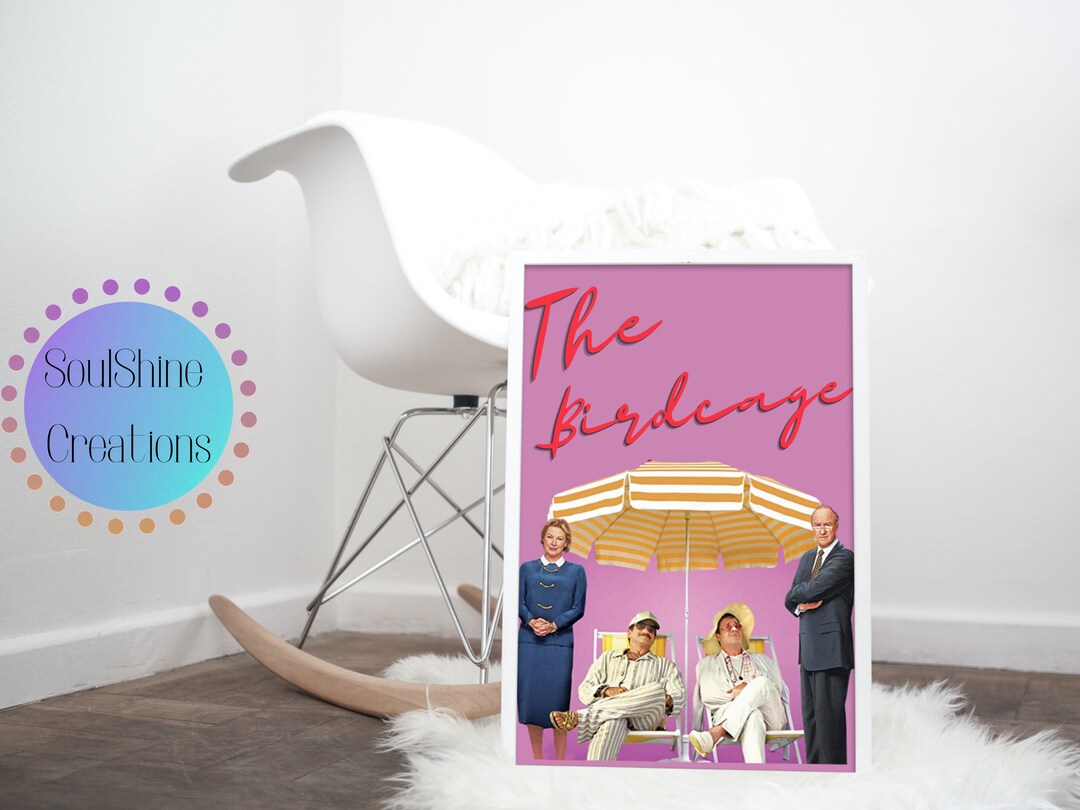 The Birdcage Poster | Robin Williams Poster | Printable Poster | Movie ...