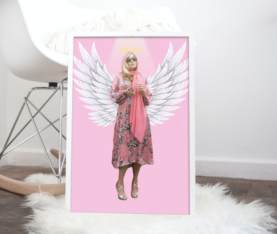 Jennifer Coolidge Angel Portrait Poster | White Lotus Poster | Tanya ...