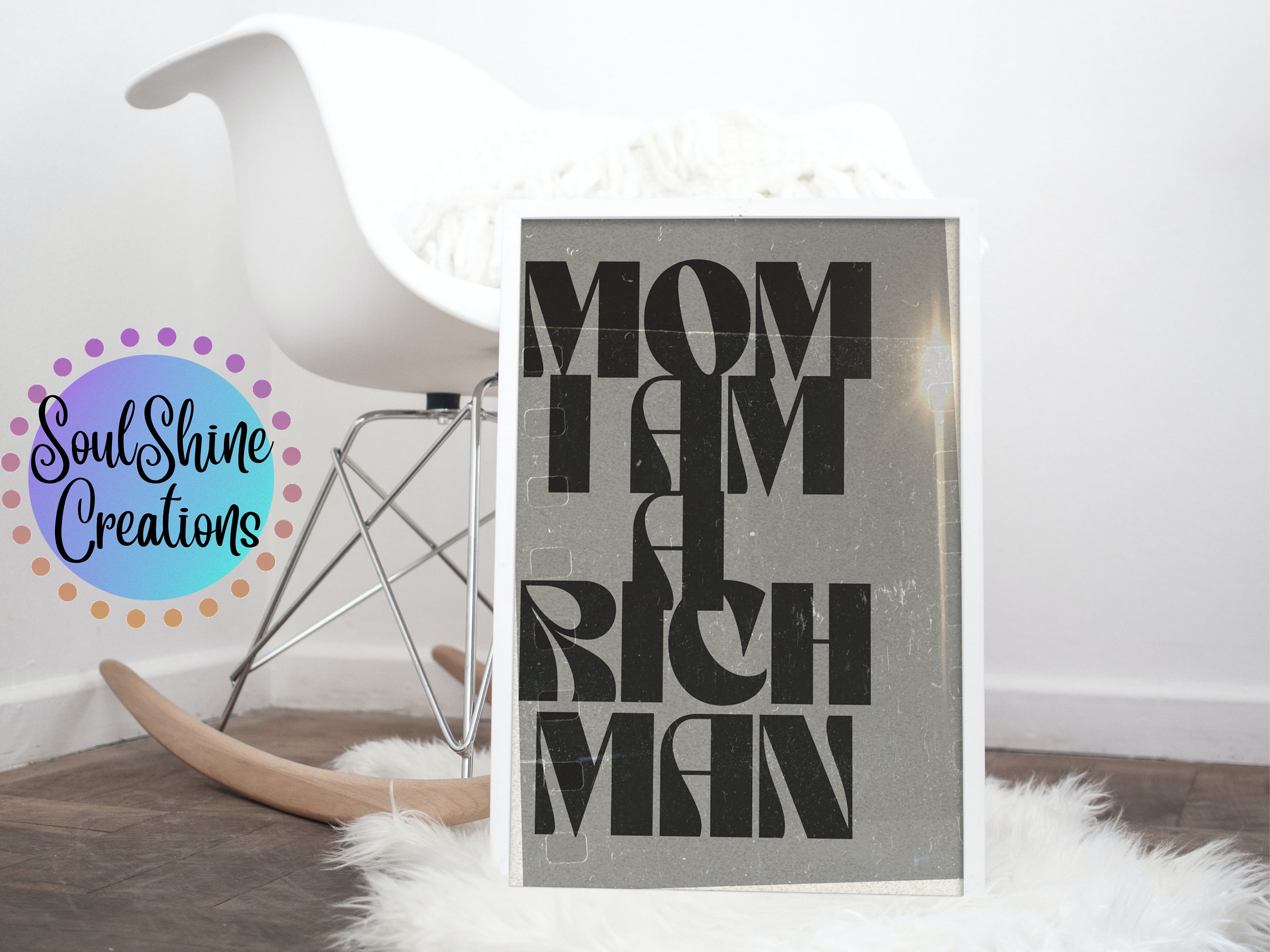 I Am a Rich Man Poster | Cher Poster | Retro Print | Vintage Wall Art ...
