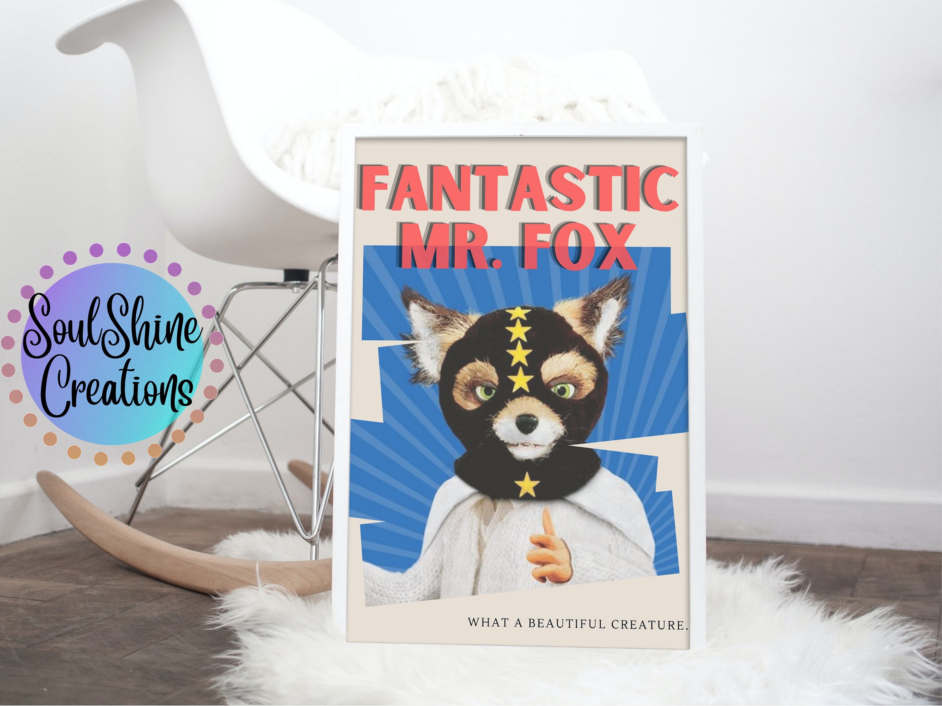 Fantastic Mr. Fox Poster | Fantastic Mr. Fox Digital Poster | Wes ...