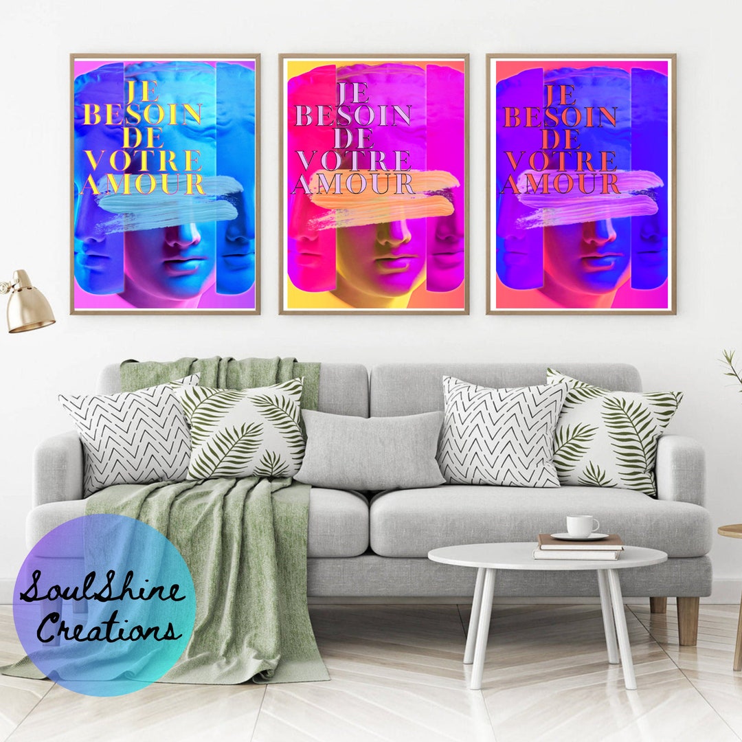 Retro French Print | Altered Art | Printable Poster | Vintage Portrait ...