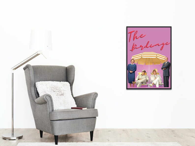 The Birdcage Poster | Robin Williams Poster | Printable Poster | Movie ...