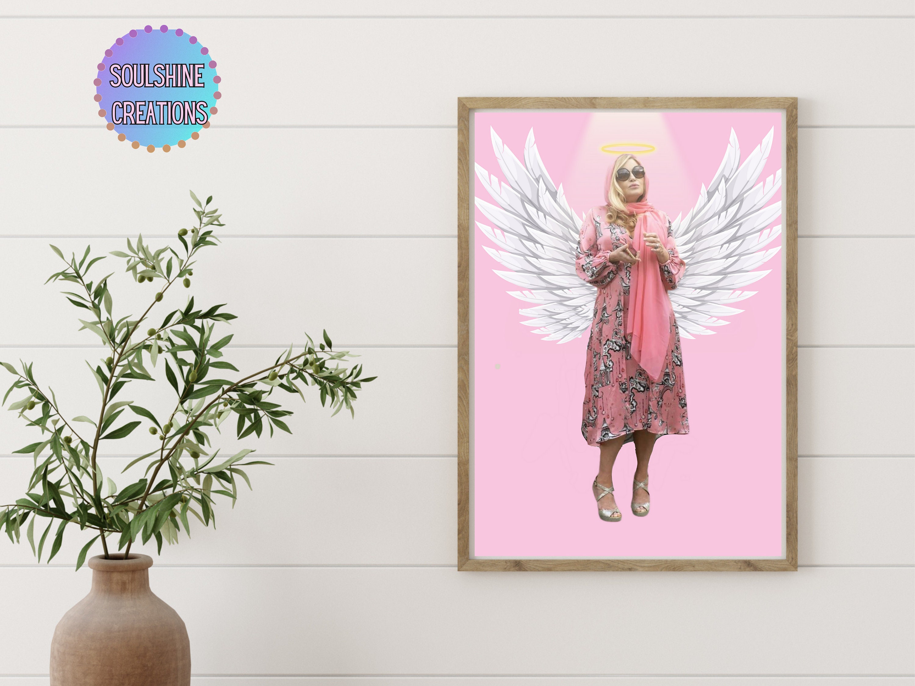 Jennifer Coolidge Angel Portrait Poster White Lotus Poster Tanya Poster ...