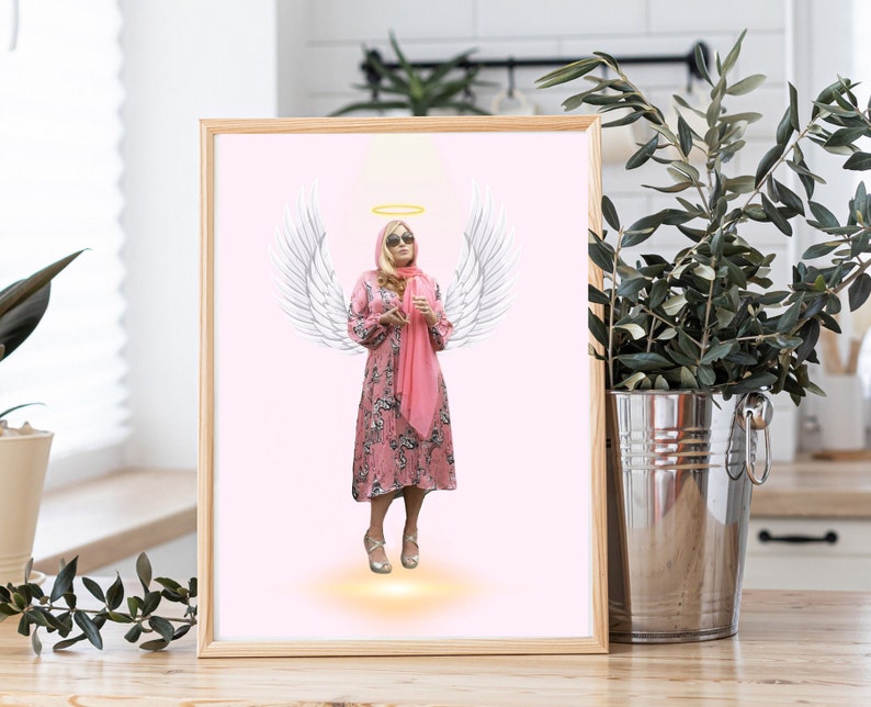 Jennifer Coolidge Angel Portrait Poster White Lotus Poster - Etsy
