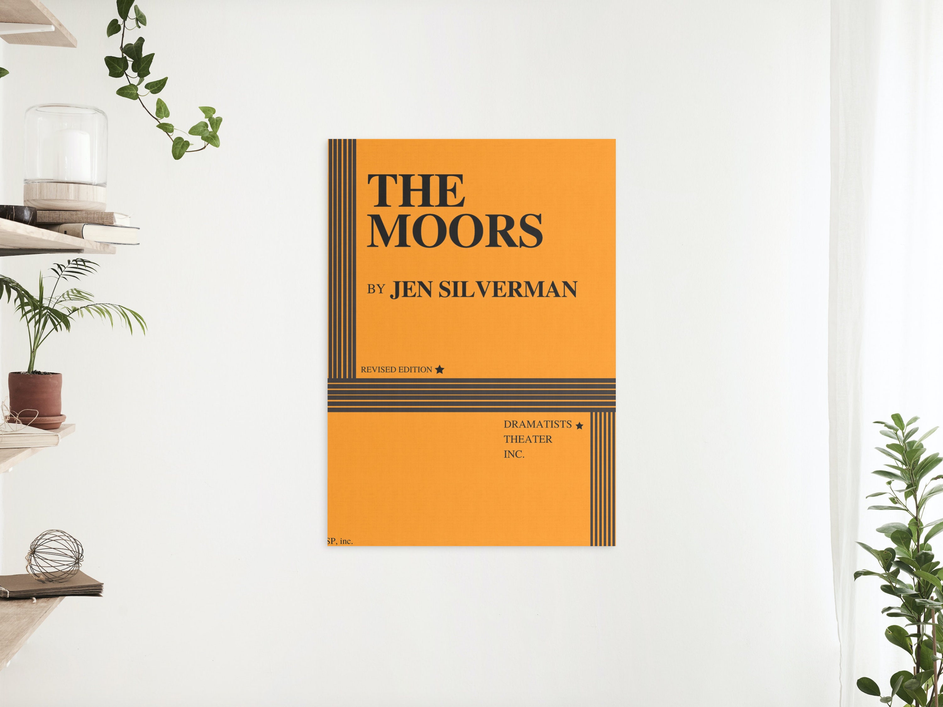 The Moors Poster| Jen Silverman Play| Play Poster| Broadway Poster ...