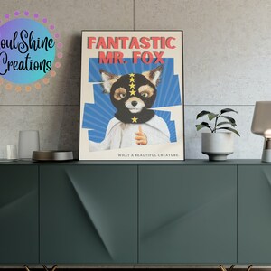 Fantastic Mr. Fox Poster | Fantastic Mr. Fox Digital Poster | Wes ...