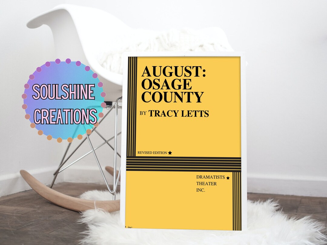 August: Osage County Poster| Play Poster| Theater Poster| Tracy Letts ...