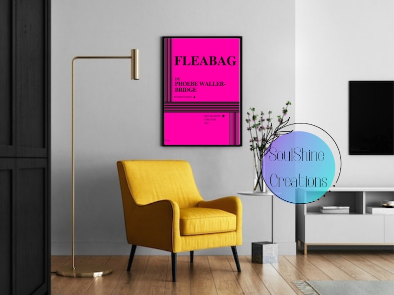 Fleabag Phoebe Waller-bridge Play Poster | Theatrical Play Poster ...