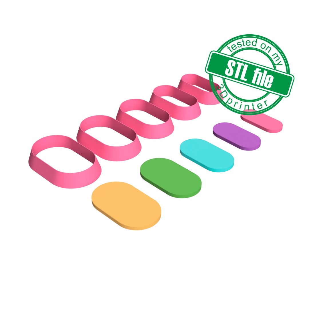 Basic Shapes Huggie Hoop Oval, 5 Sizes, Very Strong Edge, Robust Design ...