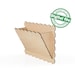 DXF, SVG Files for Laser Magazine Storage Rack Wall, Magazine Holder ...
