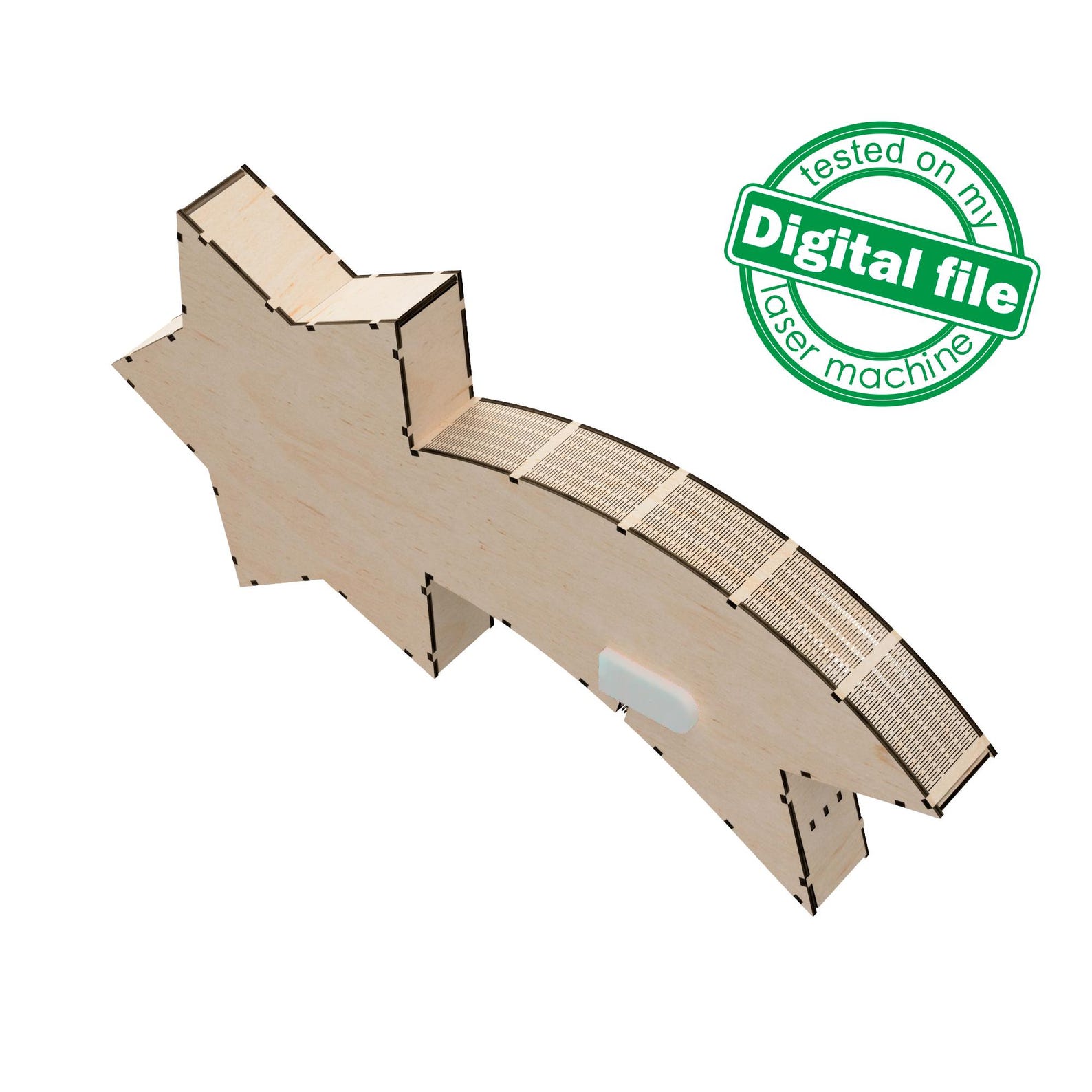 Light-up Star of Bethlehem SVG DXF: Christmas Village Light Box ...